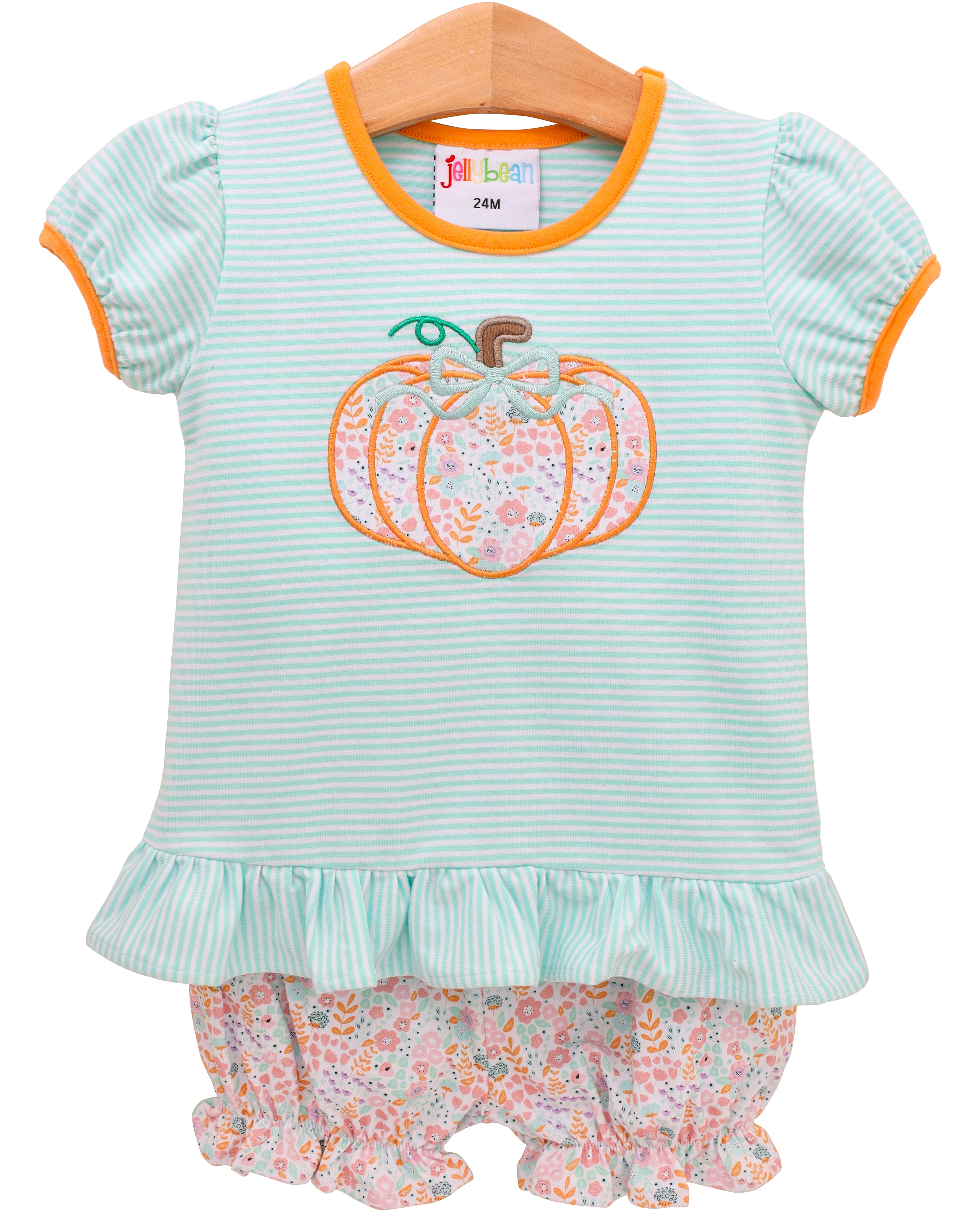 Pumpkin Patch Petals Applique Bloomer Set – Crick and Lu Embroidery